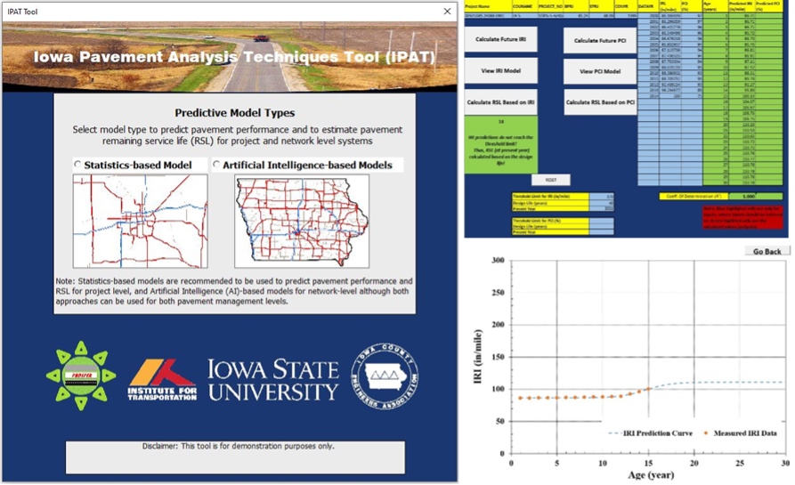 Spreadsheet tool aids in pavement analysis | Institute for Transportation
